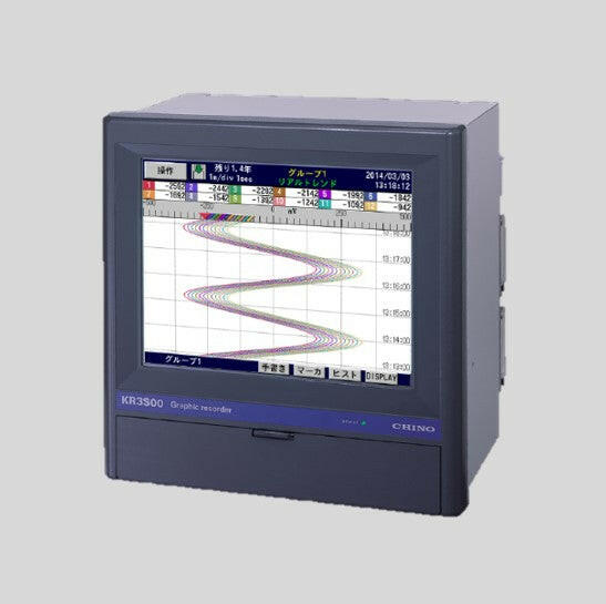 KR3-H High-Performance Graphic Recorder | Industrial Grade - CHINO ...